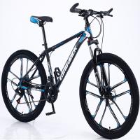 China High Carbon Steel 26 Inch Unfoldable Mountain Bike 21 Speed Disc Brake 150kg Capacity for sale