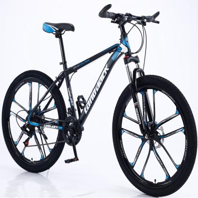 China High Carbon Steel 26 Inch Unfoldable Mountain Bike 21 Speed Disc Brake 150kg Capacity for sale