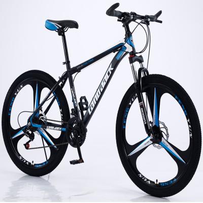 China 26 Inch 21 Speed Unfoldable Mountain Bike Steel Frame Disc Brake Hardtail for sale