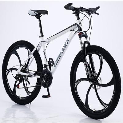 China Unfoldable Aluminum Frame Mountain Bike 26 Inch 21 Speed Disc Brake Hardtail for sale