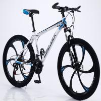 China 26 Inch 21 Speed Hardtail Mountain Bike Steel Frame Disc Brake 150kg Capacity for sale
