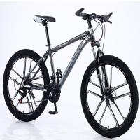 China 26 Inch 21 Speed Hardtail Mountain Bike Steel Frame Disc Brake 150kg Capacity for sale
