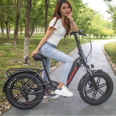 China 48V 500W Lithium Battery Electric Bike 20 Inch Aluminum Alloy Frame 21 Speed for sale