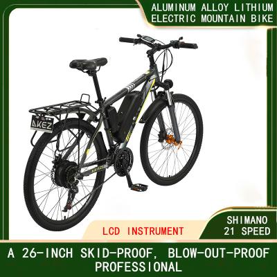 China CHUNYOO 26 Inch 48V 13Ah Lithium Battery Electric Bicycle 500W Rear Hub Motor 21 Speed for sale