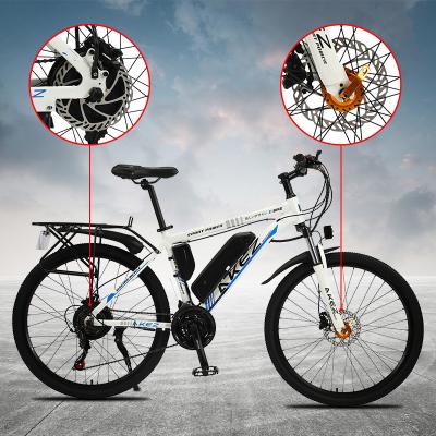 China CHUNYOO 26 Inch Electric Bicycle 500W Motor 48V 13Ah Lithium Battery 21 Speed E Bike for sale