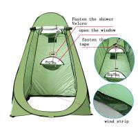 China Steel Polyester 190T Camping Pop Up Privacy Tent for sale