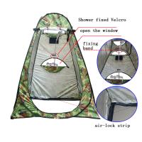 China Steel Polyester 190T Camping Pop Up Privacy Tent for sale