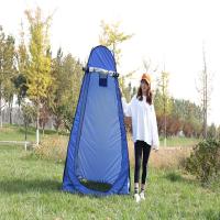 China Outdoor Pop Up Shower Tent 1.9m Tall Sun Protection Polyester Privacy Shelter for sale