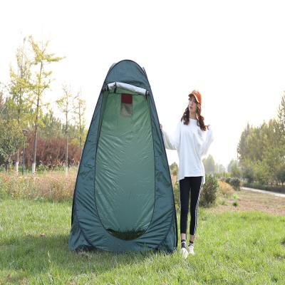 China 1.2x1.2x1.9m Single Pop Up Shower Tent Waterproof Camping Shower Toilet Tent 190T Polyester for sale
