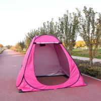China Outdoor Pop Up Camping Shower Toilet Changing Room Tent 1.9m Height Double for sale