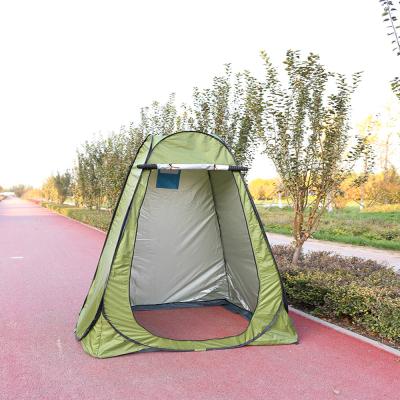 China Polyester 190T Portable Pop Up Shower Tent 1.5x1.5x1.9m Four Season Privacy Camping Toilet for sale