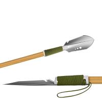China 8in Square Lightweight Handheld Garden Shovel for sale
