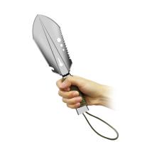 China Agricultural Square Garden Hand Shovel 26cm Aluminum Alloy Manganese Steel for sale