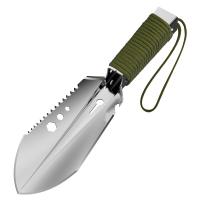 China Agricultural Square Garden Hand Shovel 26cm Aluminum Alloy Manganese Steel for sale