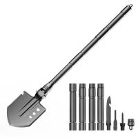China 76cm Self Defense Multifunctional Outdoor Shovel Tactical Survival Tool with 8in Blade for sale