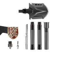 China Folding Multifunctional Outdoor Engineering Shovel 83cm Aluminum Alloy 3Cr13 for sale