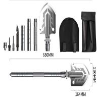 China 3Cr13 Foldable Survival Tactical Multifunctional Shovel for sale