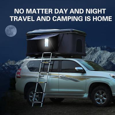 China Automatic SUV Trailer Truck Canopy Roof Top Tent 2-3 Person 192x130x112cm Quick Opening for sale