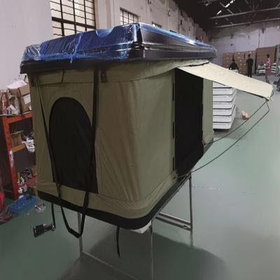 China Four Season ABS Hard Shell Roof Top Tent 192x130x112cm for 2-3 Person Outdoor Camping for sale