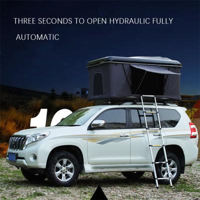 China Double Layer Hard Shell Rooftop Tent 2-4 Person 210x129x115cm Portable Outdoor Camping for sale