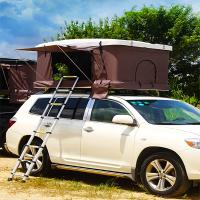 China Outdoor Folding Car Roof Top Tent Aluminum Frame PU Coated 2000mm 2-3 Person for sale