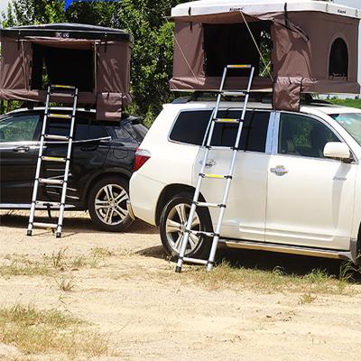 China PU Coated 2000mm ABS SS Roof Top Tent Extended Type 2-3 Person 192x130cm for sale