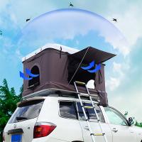 China Outdoor 4 Season Roof Top Tent Rip Stop Canvas 280G Fabric Stainless Steel Bracket 210x129cm for sale