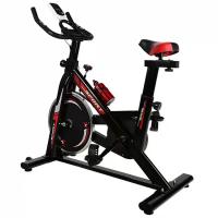 China Commercial High Carbon Steel Spinning Bike 40 lb Flywheel Belt Drive Adjustable Seat for sale