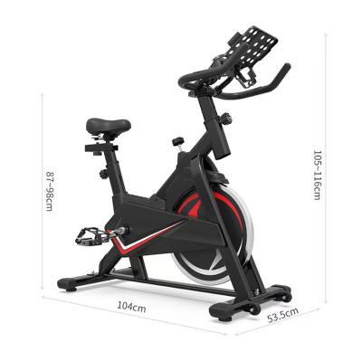China High Carbon Steel Indoor Spinning Bike 30 lb Flywheel Commercial Fitness Exercise Bike for sale