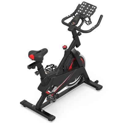 China Belt Transmission High Carbon Steel Exercise Bike with Magnetic Resistance 106x21.5x79.5cm Home Gym Cardio for sale