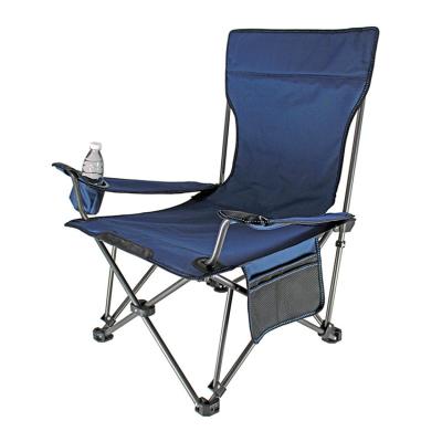 China Folding Beach Chair 600D Fabric Steel Frame Portable Lightweight with Carry Bag 85x102x88cm for sale