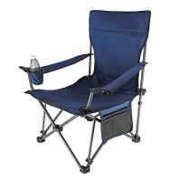 China 600D Fabric Folding Beach Chair with Carry Bag 330 lbs Capacity Adjustable Frame for sale