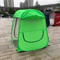 China Single Layer 210D Oxford Cloth Pop Up Weather Pods 2 Person 47.2x21.6x66.9 in for sale