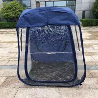 China Single Layer 210D Oxford Cloth Pop Up Weather Pods 2 Person 47.2x21.6x66.9 in for sale