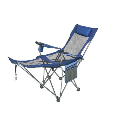 China Steel Pipe 600D Fabric Folding Director Chair Portable 17.2kgs 85x153x88cm for sale