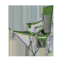 China Folding Beach Chair 600D Fabric Outdoor Portable Rocking Chair 265 lbs Capacity for sale