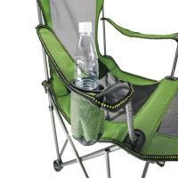 China Steel Pipe 600D Fabric Folding Director Chair Portable 17.2kgs 85x153x88cm for sale