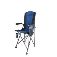 China Kids Folding Camping Chair 600D Fabric Steel Frame 300 lbs Capacity Portable Beach Chair for sale