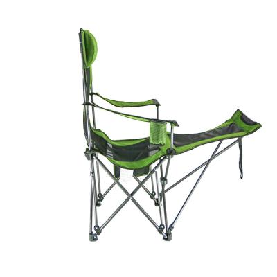 China Portable 600D Fabric Tall Outdoor Folding Chair 17.2kg Load Bearing with Carry Bag for sale