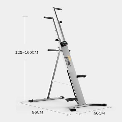 China Adjustable Height Vertical Climber Machine 15.5kg Steel Frame Home Gym Fitness for sale