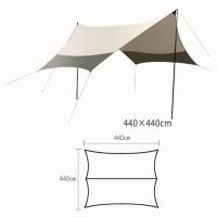 China Waterproof Sun Awning Tent Camping Shelter 210T Polyester UV Block 95% with Wind Rope for sale