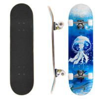 China Custom Aluminum Alloy Paint Bracket Deck Skateboard 7 Layer Maple Wood 31.75 Inch for sale