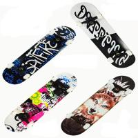 China 7 Layer Maple Wood Skateboard 31.75 Inch with 52mm PU Wheels ABEC-7 Bearings for sale