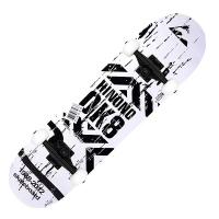 China Custom Aluminum Alloy Skateboard 31x8 Inch 7 Layer Maple Deck for Beginners for sale