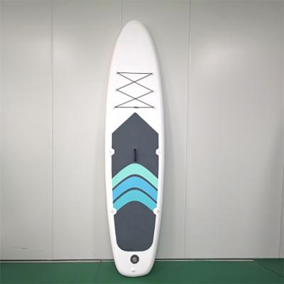 China Inflatable SUP Paddle Board 10'8 x 33 x 6 Military Grade PVC Drop Stitch Surfboard with Safety Foot Rope for sale