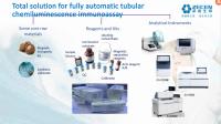 China 15 Minutes Benchtop Immunoassay Analyzer Throughput 120T/Hour Clinical Diagnostic Analyzer for sale