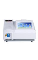 China 7 Inch Semi Automatic Bio Chemistry Analyzer Random Access With 10 Incubators 3 Timers Color LCD Touch Screen for sale