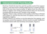 China E7 Protein Home Self-test Kit Colloidal Gold Test Card for Cervical Cancer Risk Assessment 1 Test for sale