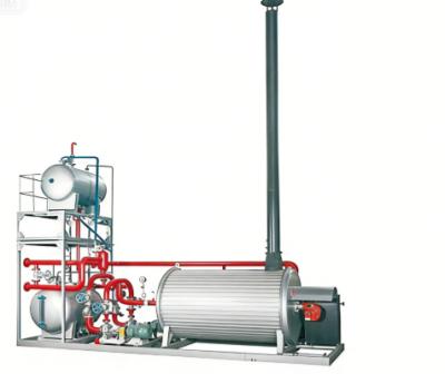 China Skid Mounted Thermal Oil Boiler 10 Ton 700BHP Organic Heat Carrier Furnace for sale