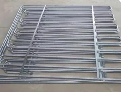 China 500 Bar Pressure Rating Serpentine Tube Heat Exchanger Corten Steel Construction for sale